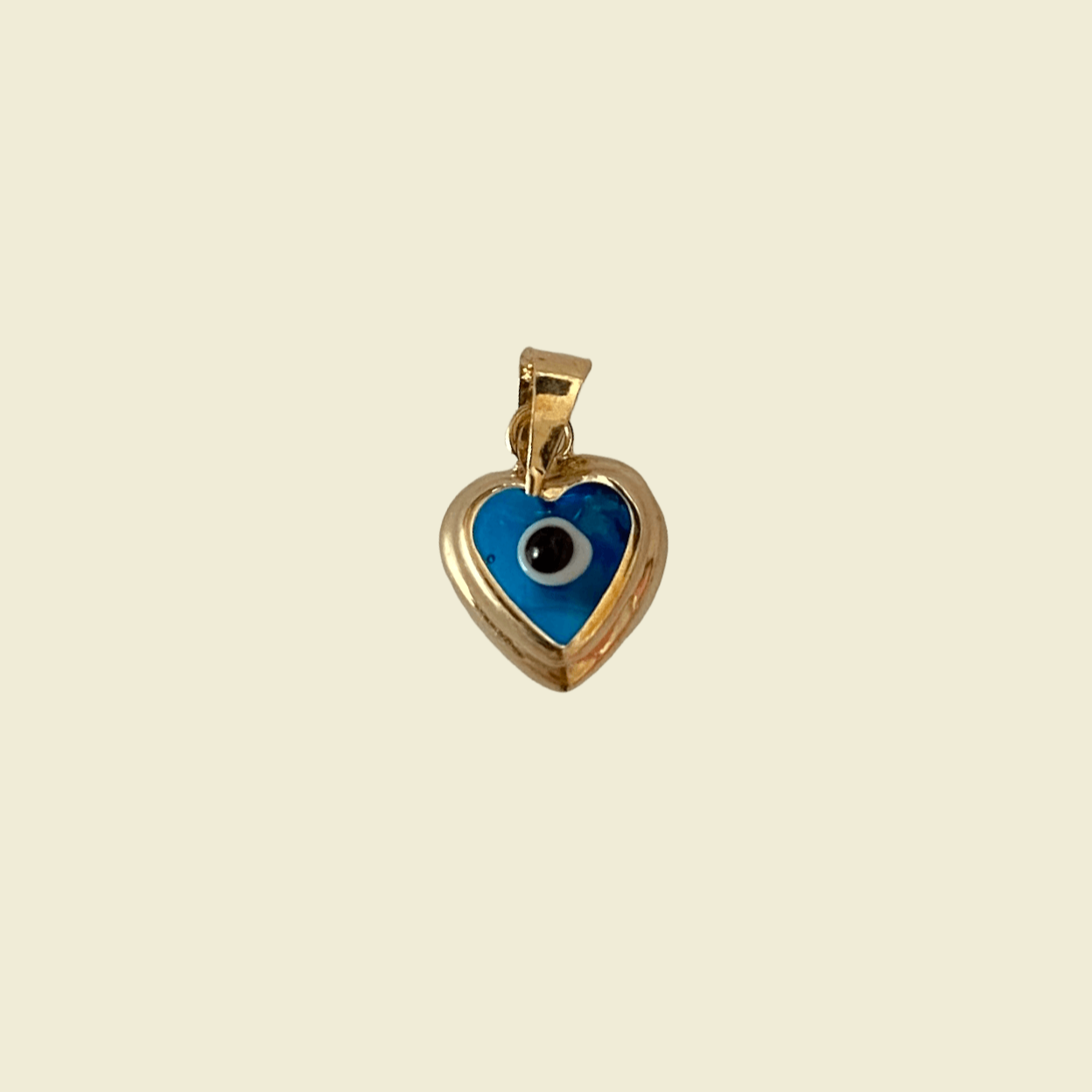 Nazar 14k Gold Evil Eye Charm Pendant – iriss